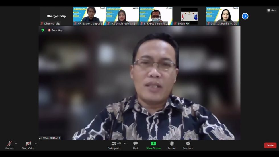Undip Vice Rector I: It Is Important To Equip Prospective Graduates ...