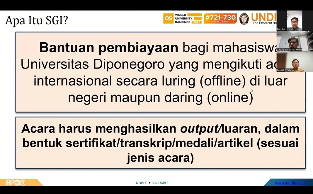 Socialization of the Students Go International (SGI) Program: Enhancing ...