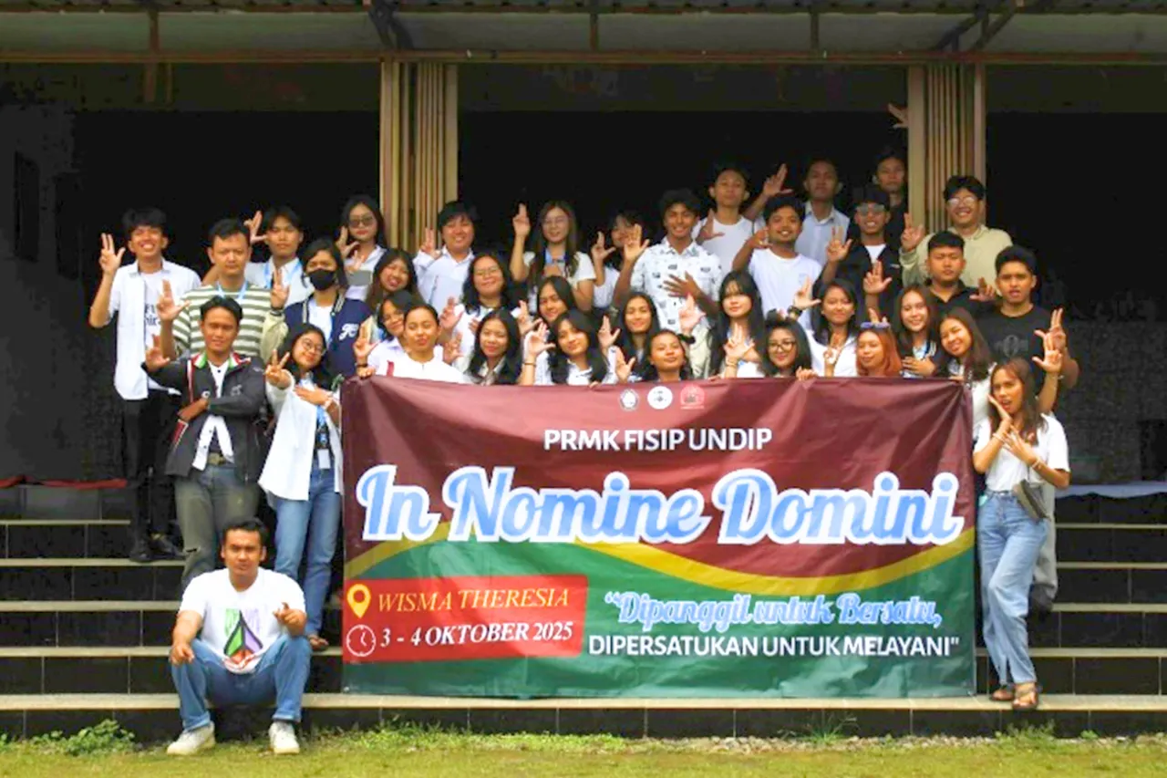 PRMK FISIP UNDIP Gelar Retret Rohani "In Nomine Domini", Pererat ...